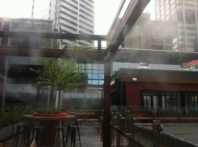 Case study on cooling Print Hall's rooftop terrace bar | CoolMist